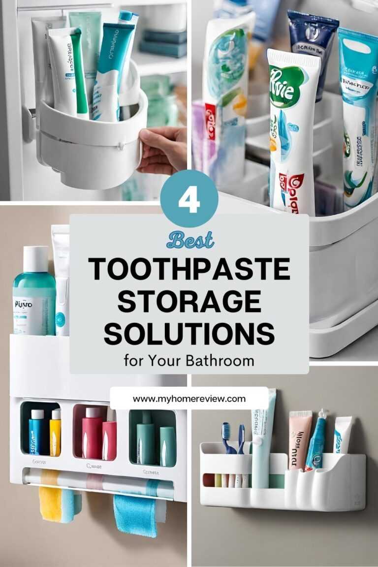 Organize With Ease: Best Toothpaste Storage Solutions For Your Bathroom