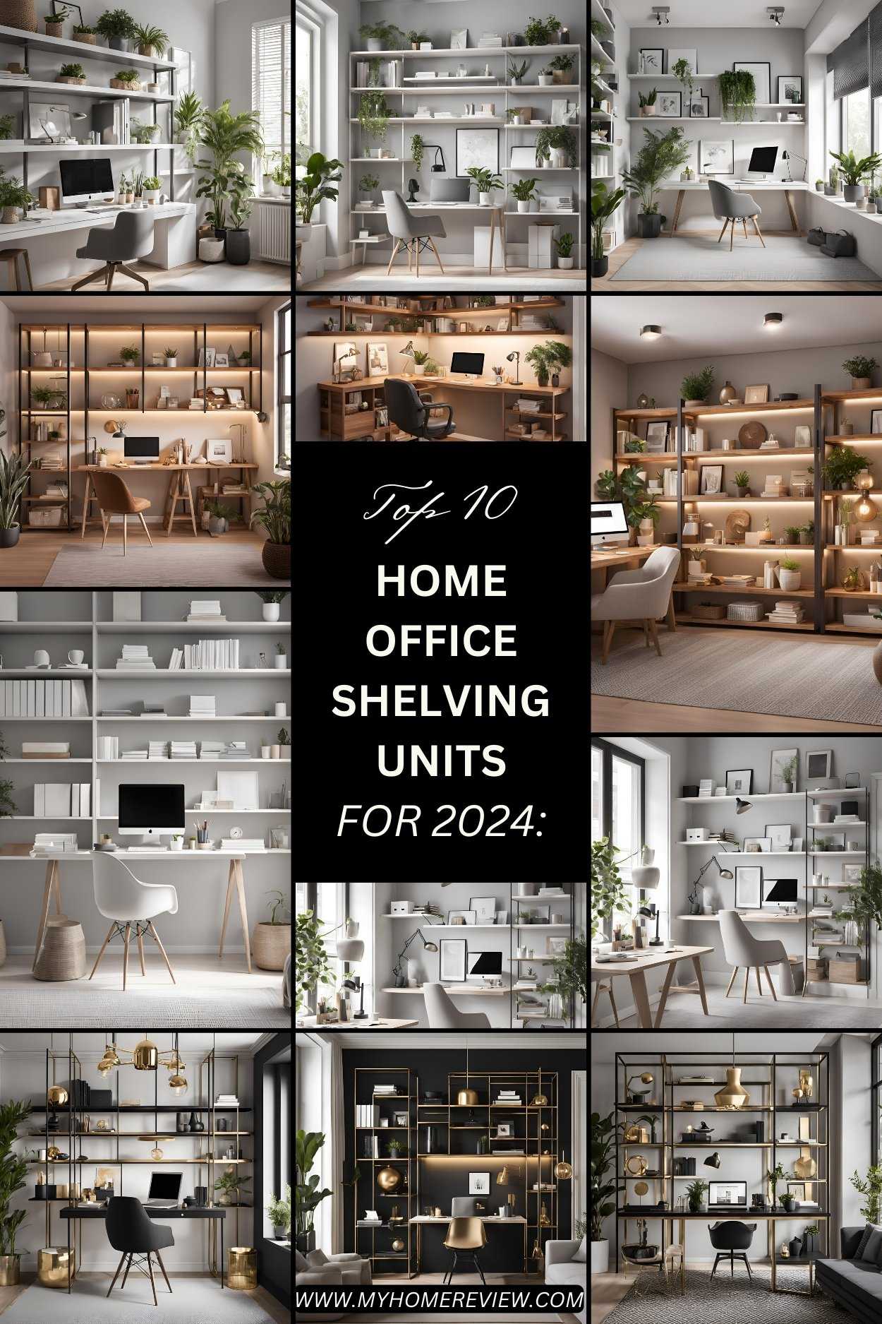 Top 10 Home Office Shelving Units For 2024: Stylish Solutions To Organize Your Workspace