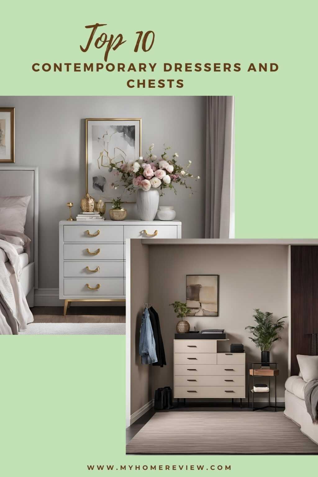 Contemporary Dressers And Chests For Modern Home Style