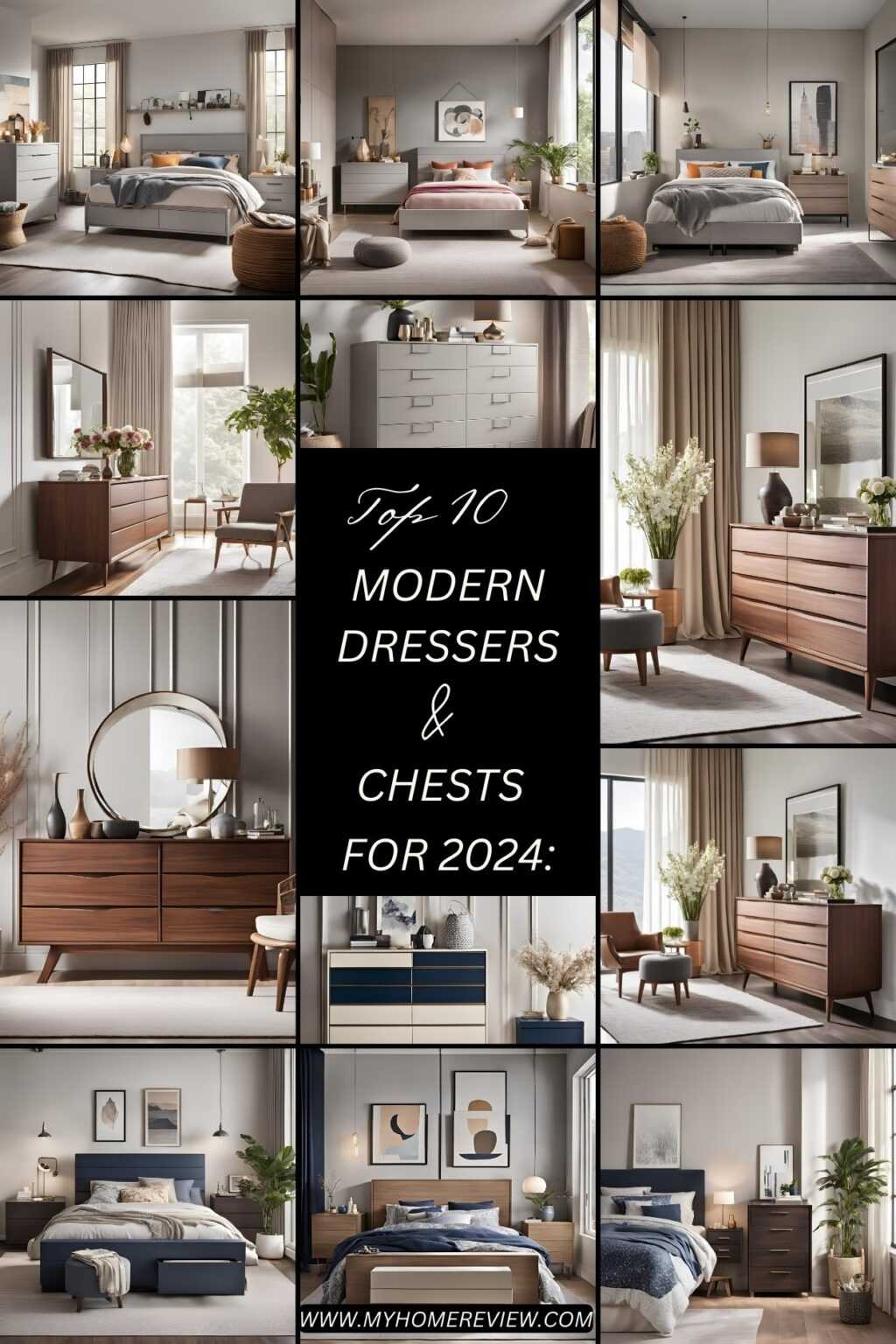 Modern Dressers And Chests For Bedroom Storage