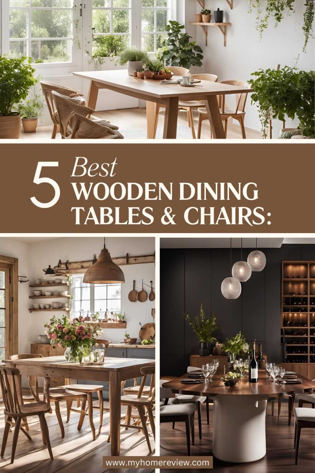 Wooden Dining Tables And Chairs: Ultimate Guide To Reviews And ...