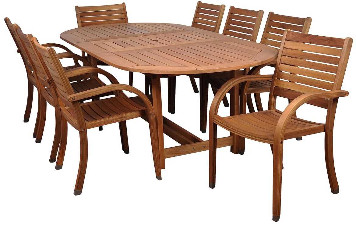 Best Wood Patio Dining Sets For Stylish Outdoor Gatherings
