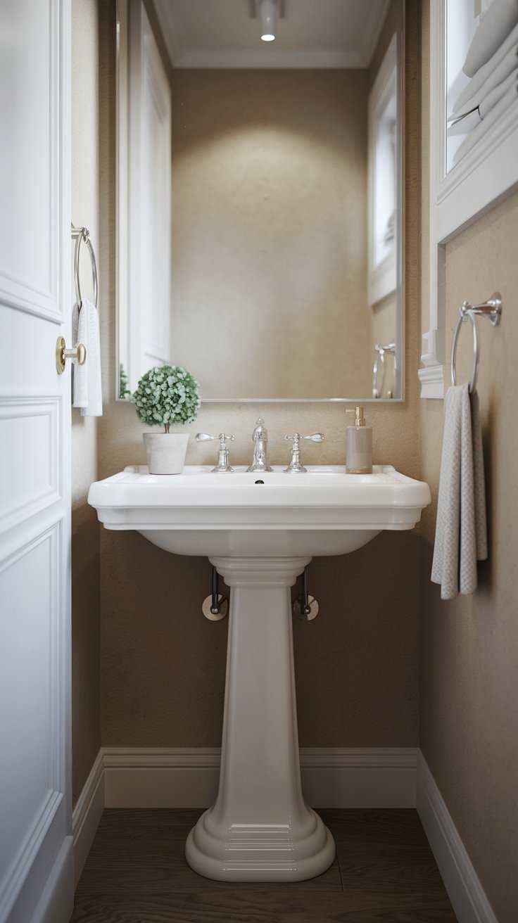 Pedestal Sinks For Small Bathrooms: 15 Top Space-Saving Picks