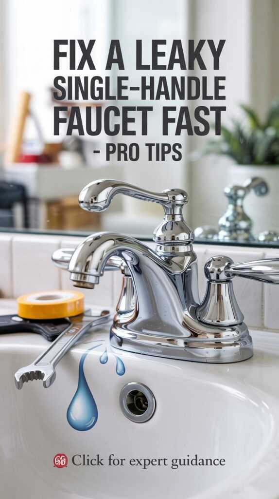 Fix Leaks In Single-Handle Faucets Like A Pro – Easy DIY Guide