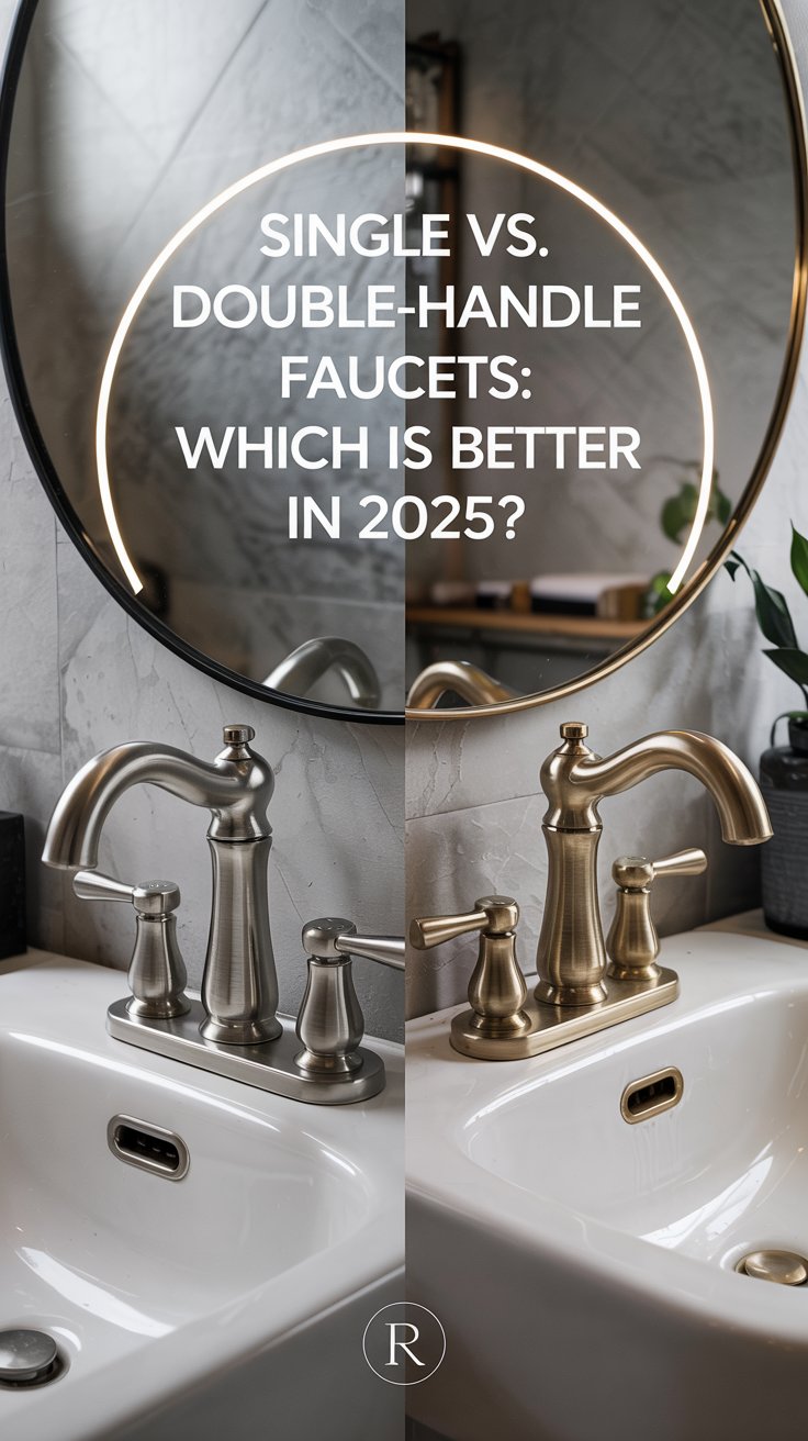 Single Vs Double Handle Faucets: Which Is Better For Your Bathroom Or ...