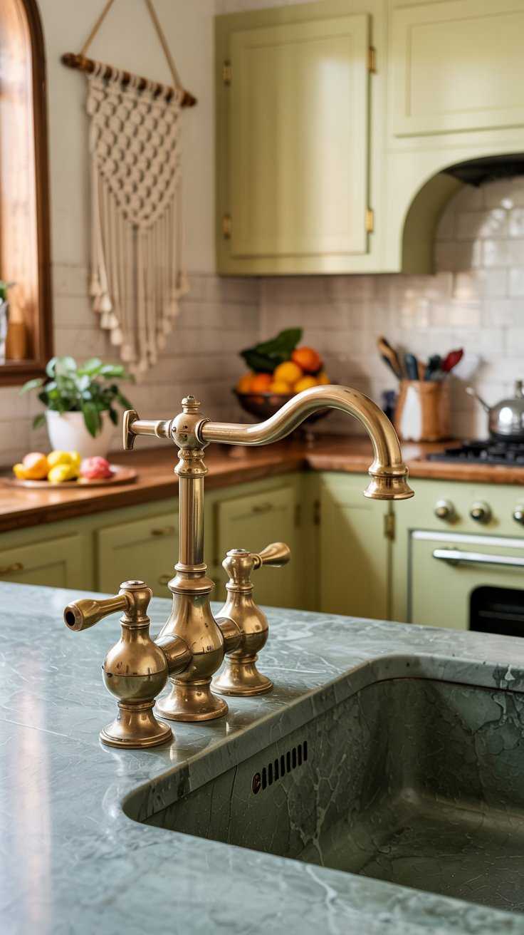15 Classic Double-Handle Faucets To Elevate Your Home's Aesthetic
