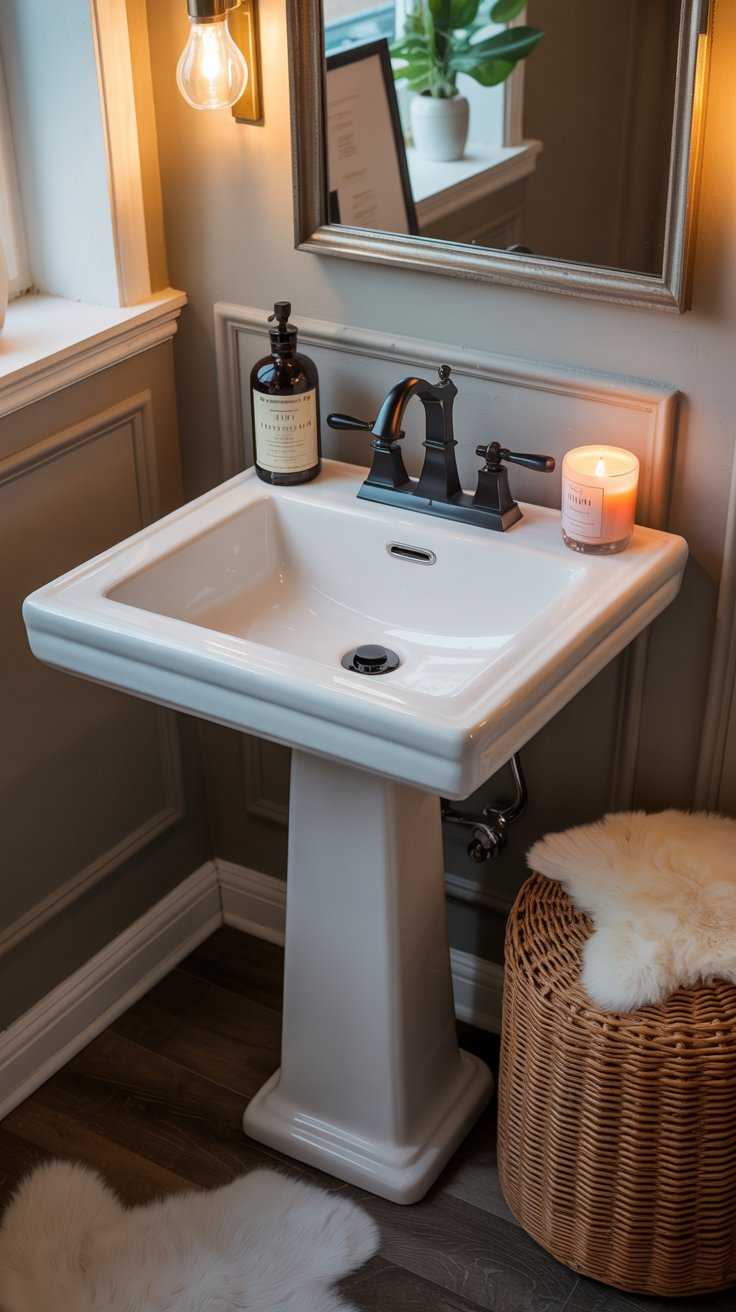 15 Best Affordable Pedestal Sinks For Small Bathrooms