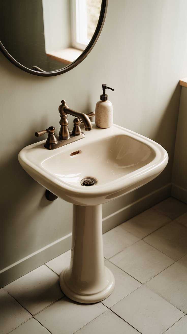 15 Best Affordable Pedestal Sinks For Small Bathrooms