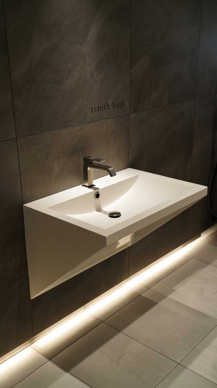 15 Best Wall-Mounted Sinks For Small Bathrooms (Compact, Stylish Picks)