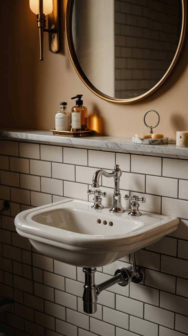 15 Best Wall-Mounted Sinks For Small Bathrooms (Compact, Stylish Picks)