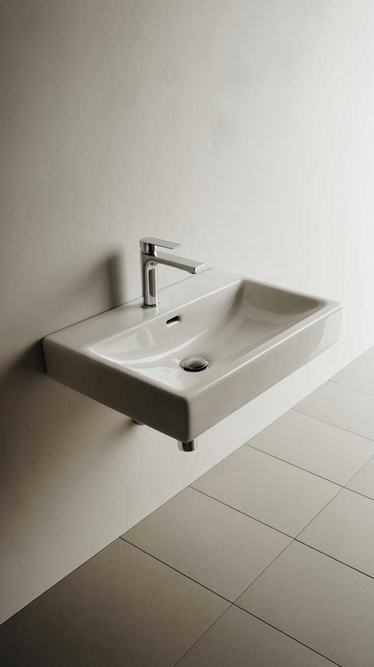 15 Best Wall-Mounted Sinks For Small Bathrooms (Compact, Stylish Picks)