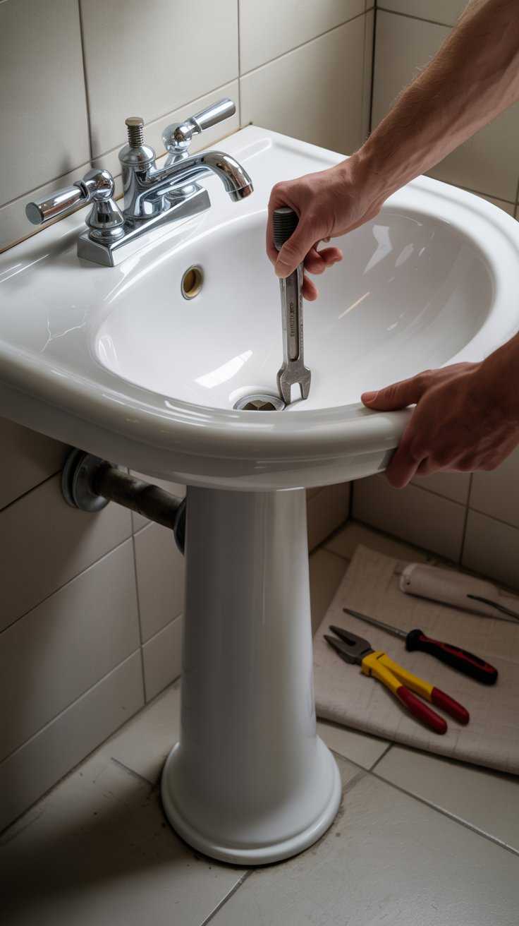 Pedestal Sink Installation Guide For Beginners | Step-by-Step Tips