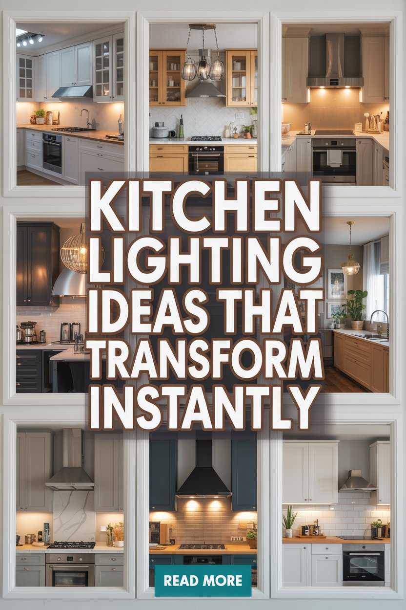 Top 7 Modern Kitchen Lighting Fixtures To Transform Your Kitchen