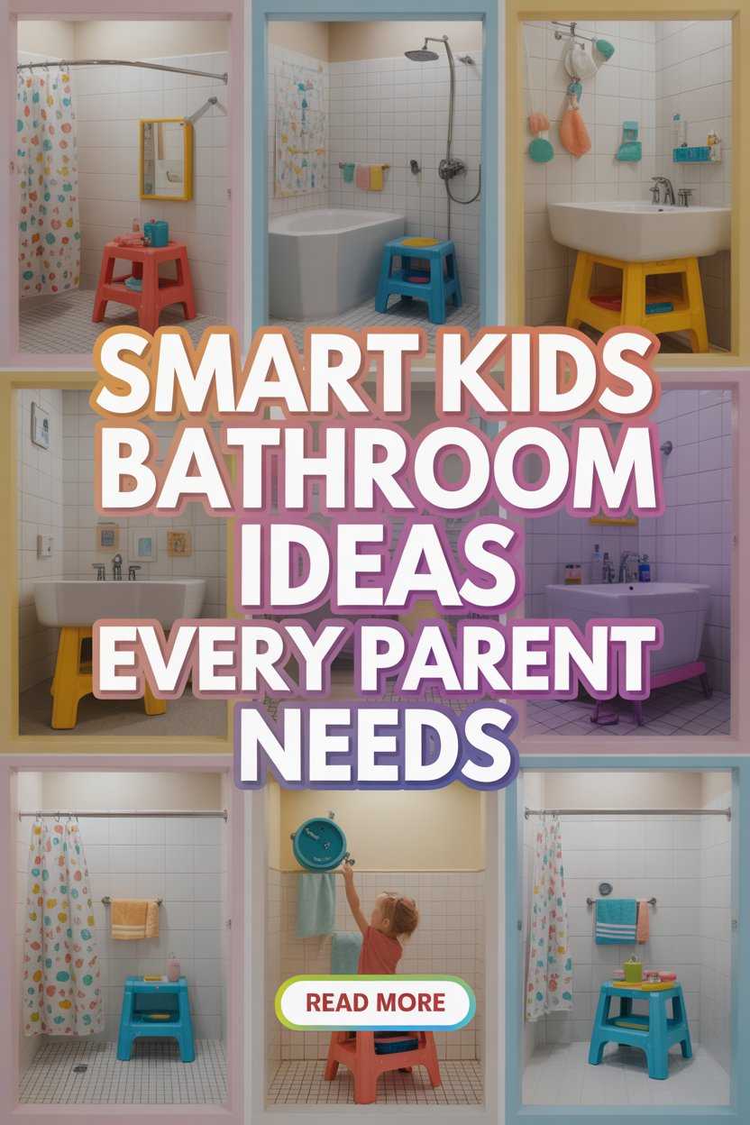 Top 7 Kids Bathroom Ideas For Less Mess And More Fun