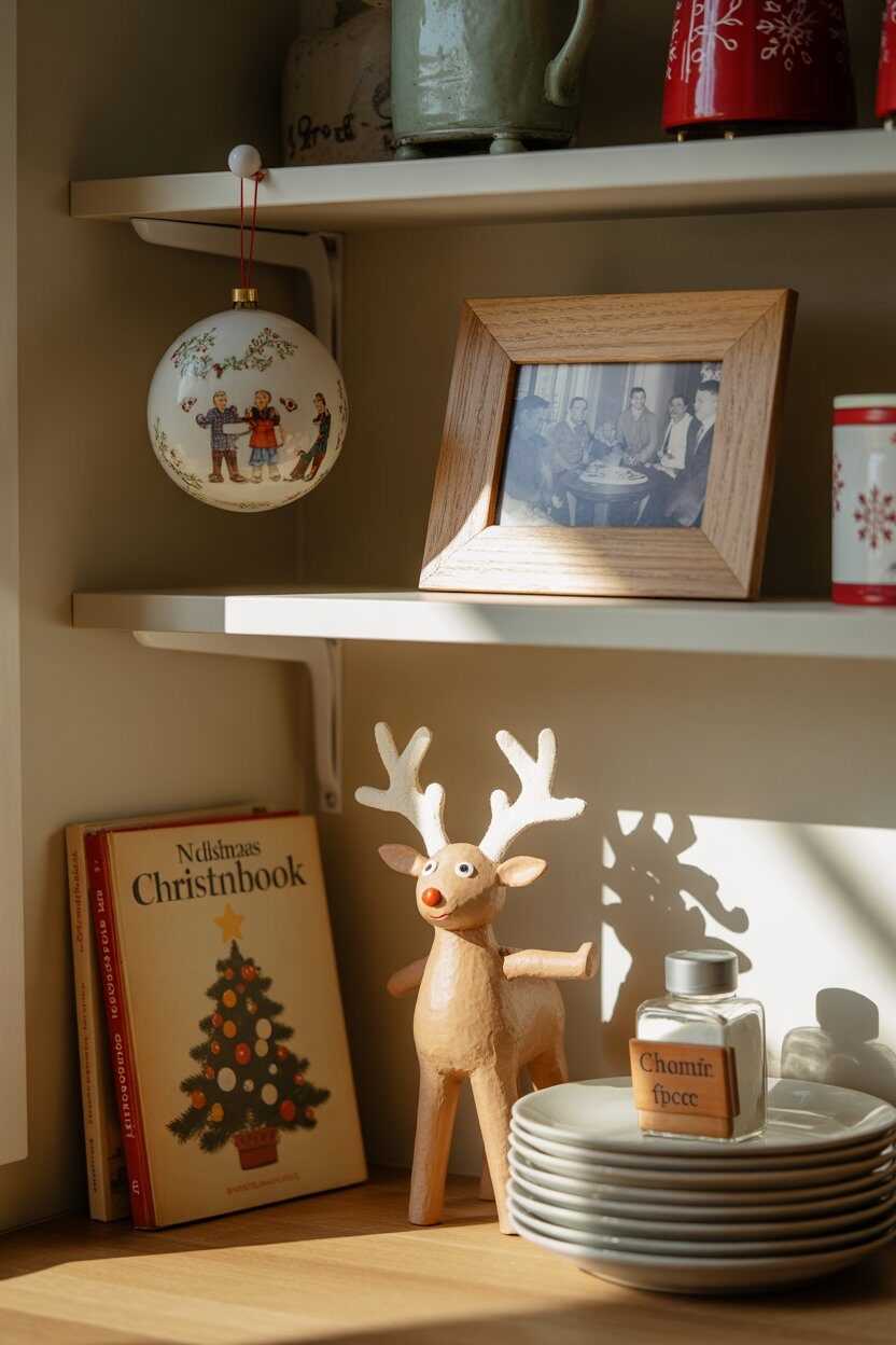 Christmas Kitchen Shelf Styling Ideas For Festive Homes
