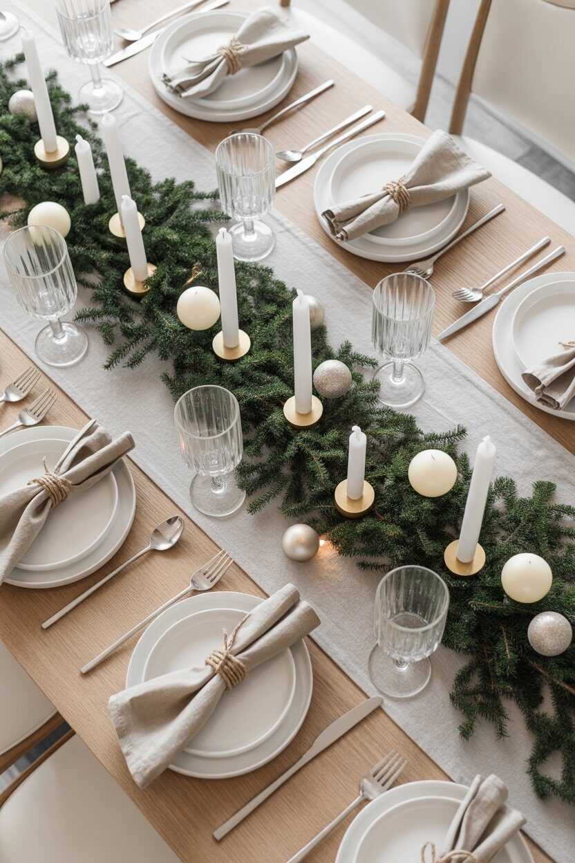 Neutral Scandinavian Christmas Décor Ideas For A Cozy Home