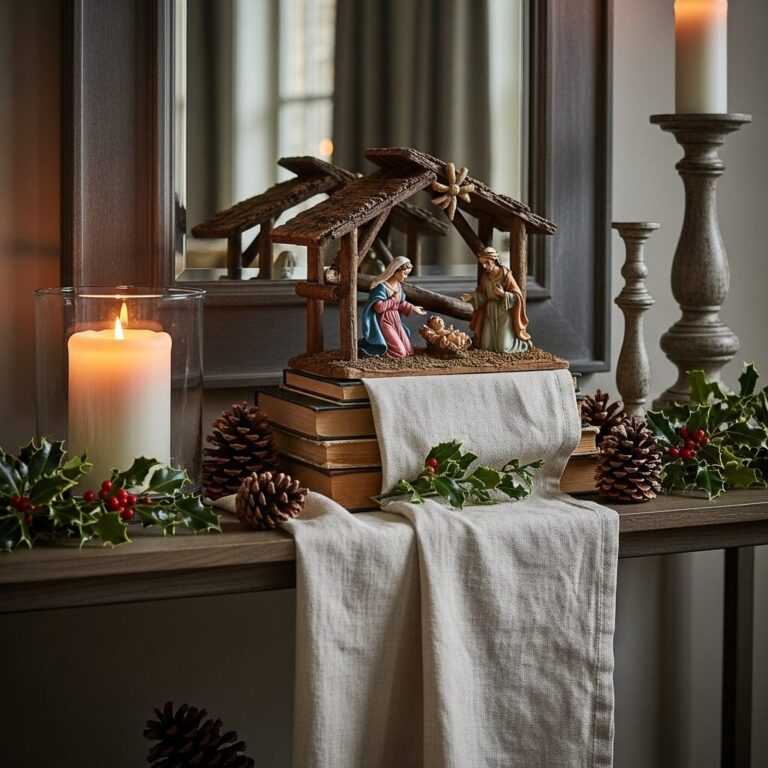 Bring Christmas Home With A Classic Nativity Scene | Holiday Decor Guide