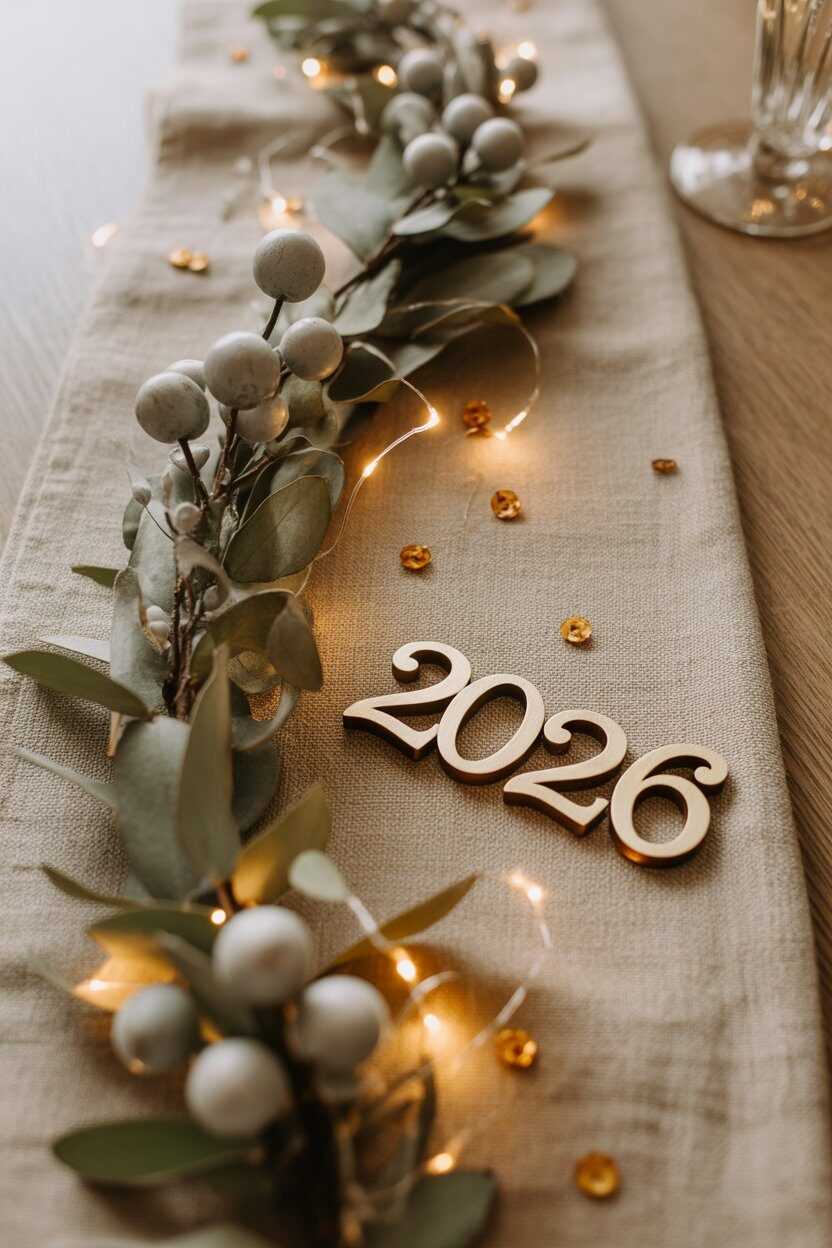 Farmhouse Table Runners For Stylish New Year Brunch