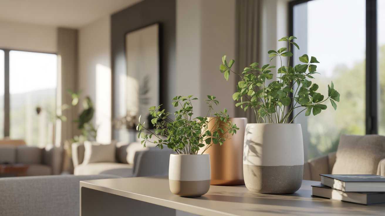 Modern Planters For Lucky Clover Home Decor Ideas