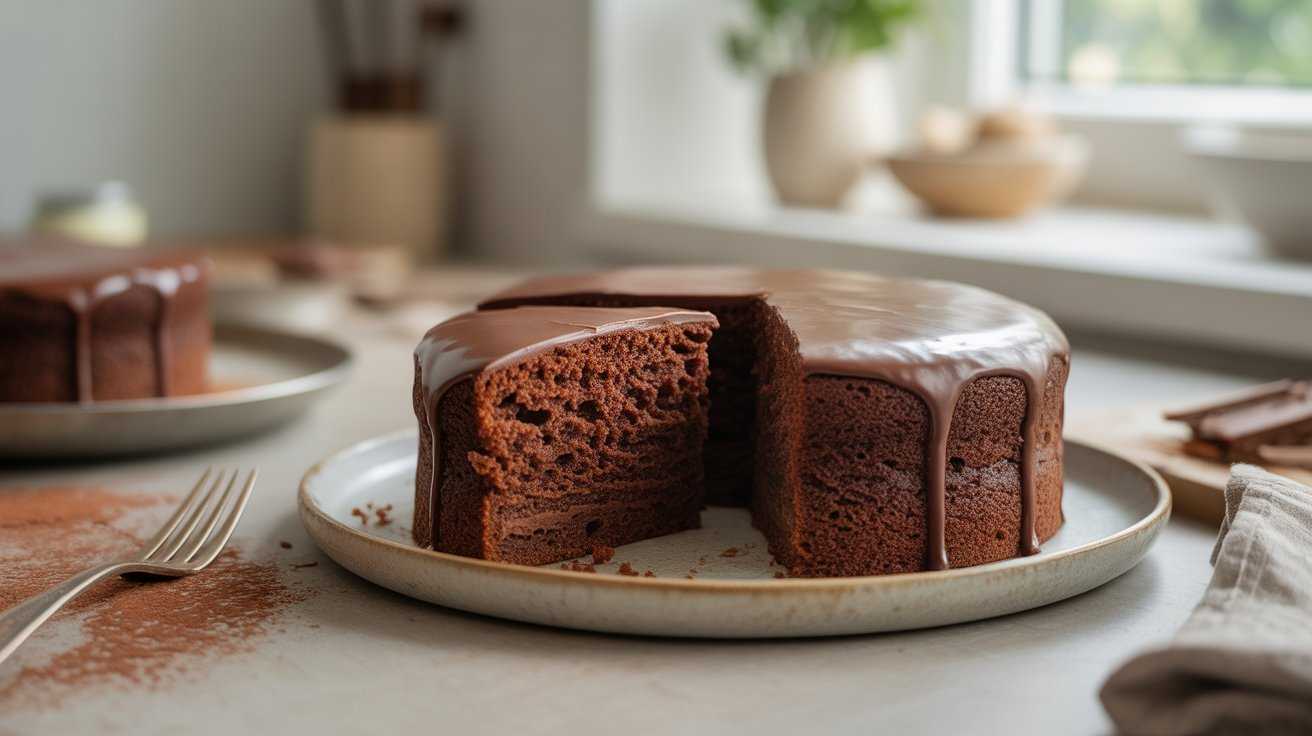 Easy Moist Gluten Free Chocolate Cake Recipe (That Actually Works)